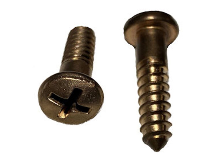 Frearson Round Head Silicon Bronze Wood Screws - Top Notch Fasteners, LLC